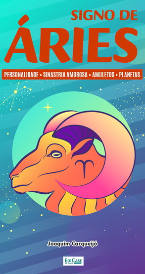 Minibook Signo de Áries - perfil sinastria amorosa amuletos planetas ...